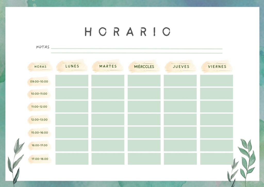Las mejores aplicaciones para hacer horarios de manera sencilla y eficiente - Software para todo
