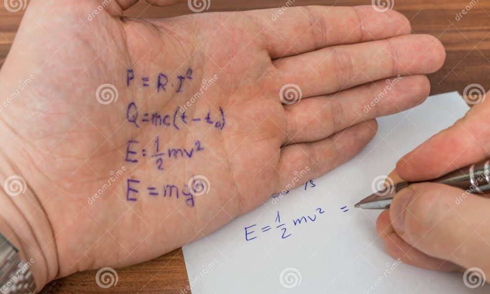 Cómo hacer chuletas efectivas y evitar ser atrapado en un examen ...